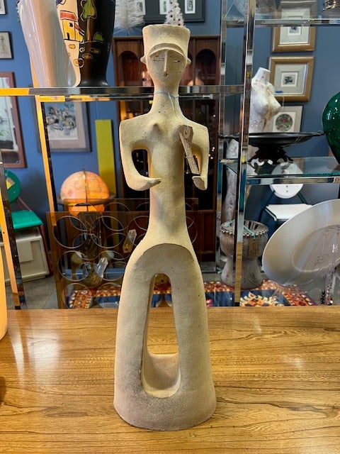 2005 Studio Art Pottery Abstract Statue | Decatur Estate Vintage Market
