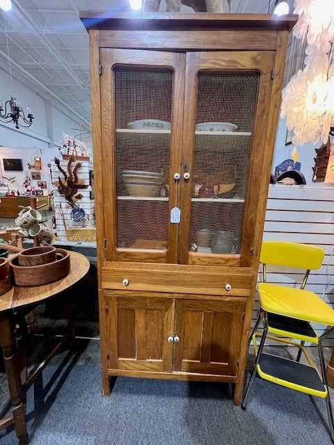 Macon Cabinet Works Vintage Pie Safe Cabinet | Decatur Estate Vintage ...